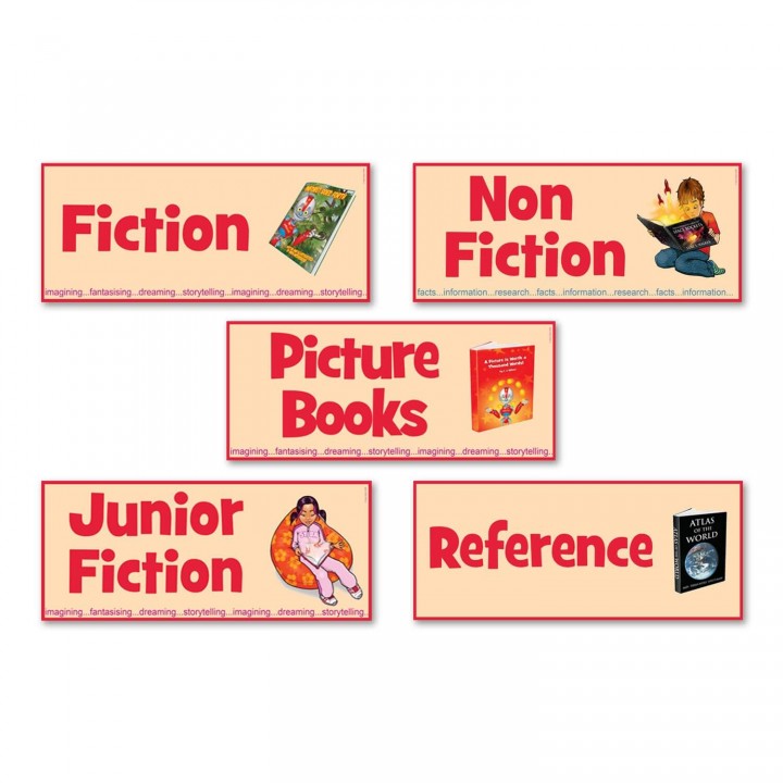 Nonfiction Books Sign