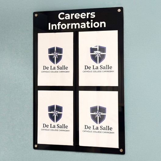 Products - Black Perspex Signs