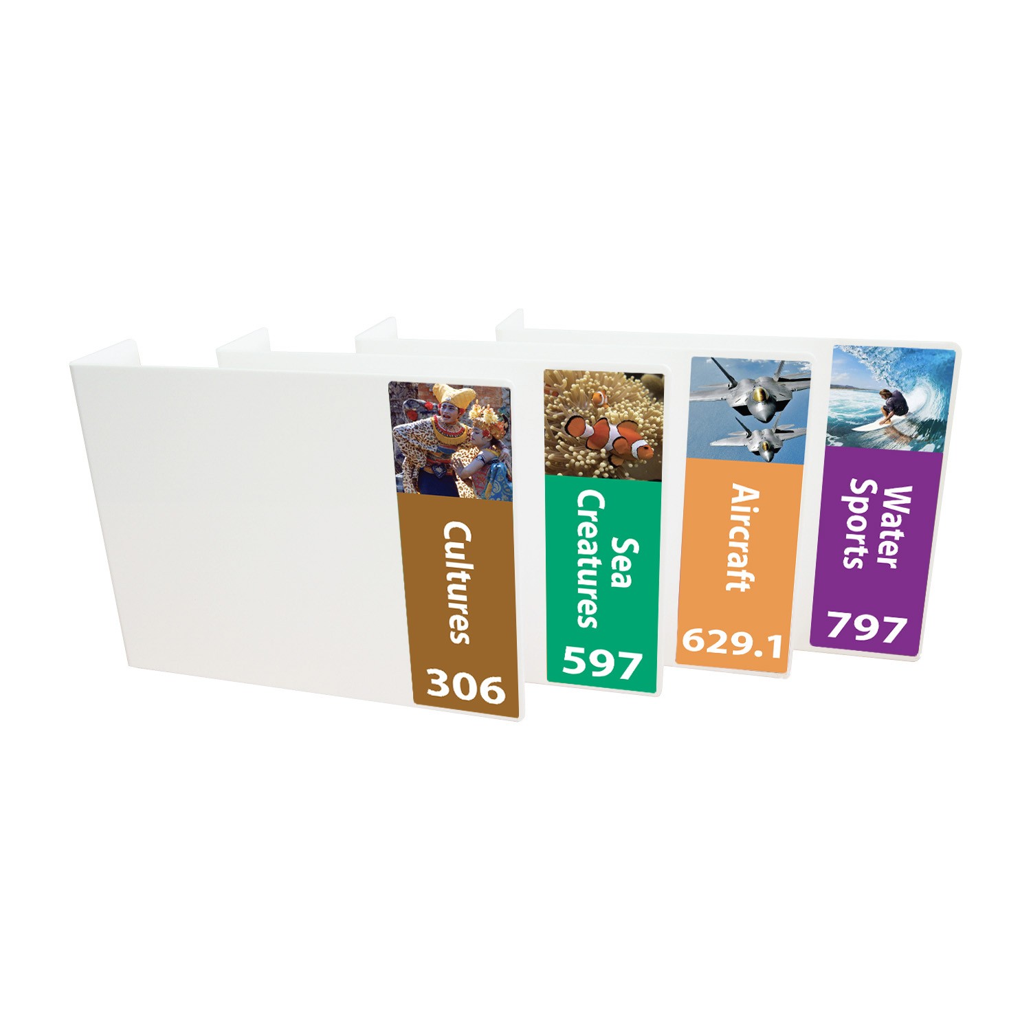 Senior Expanded Non Fiction Acrylic Collection Divider Pack Set 3 ...