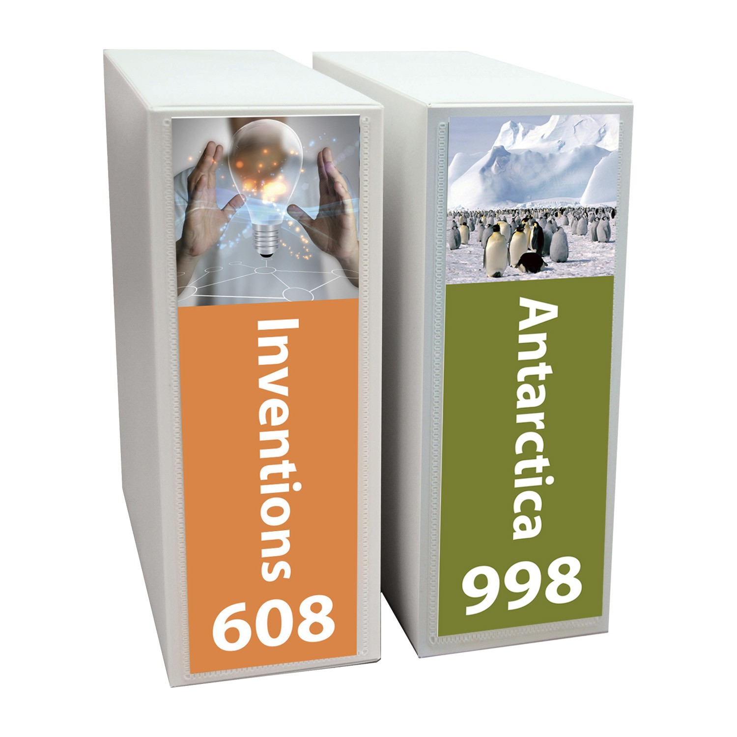 Senior Expanded Non Fiction Shelf Divider Pack Set 2