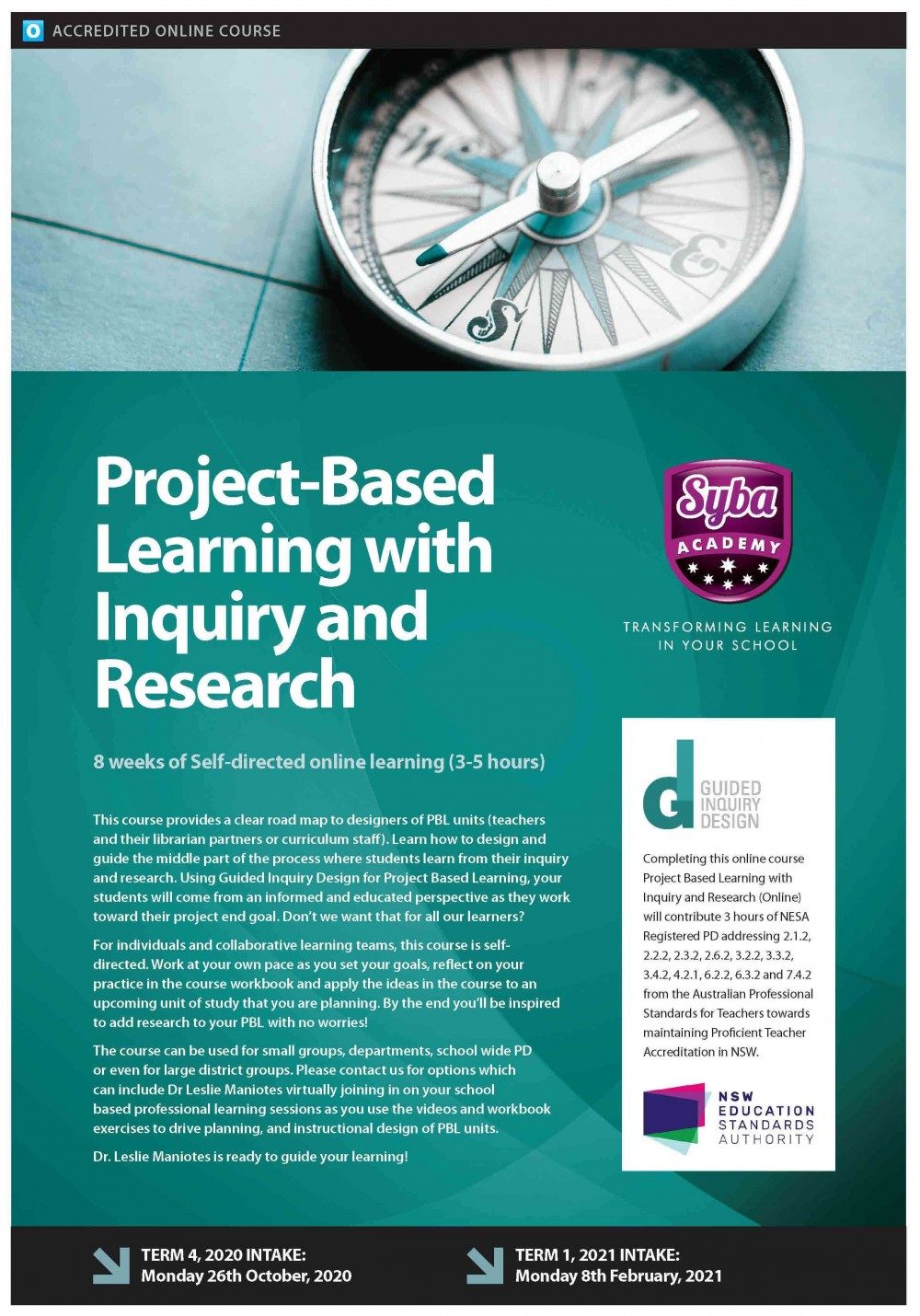 Designing PBL with Inquiry and Research