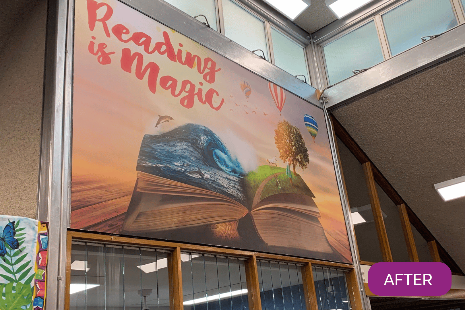 Syba Signs - Transforming libraries one wall at a time! Syba Signs - Transforming libraries one wall at a time!