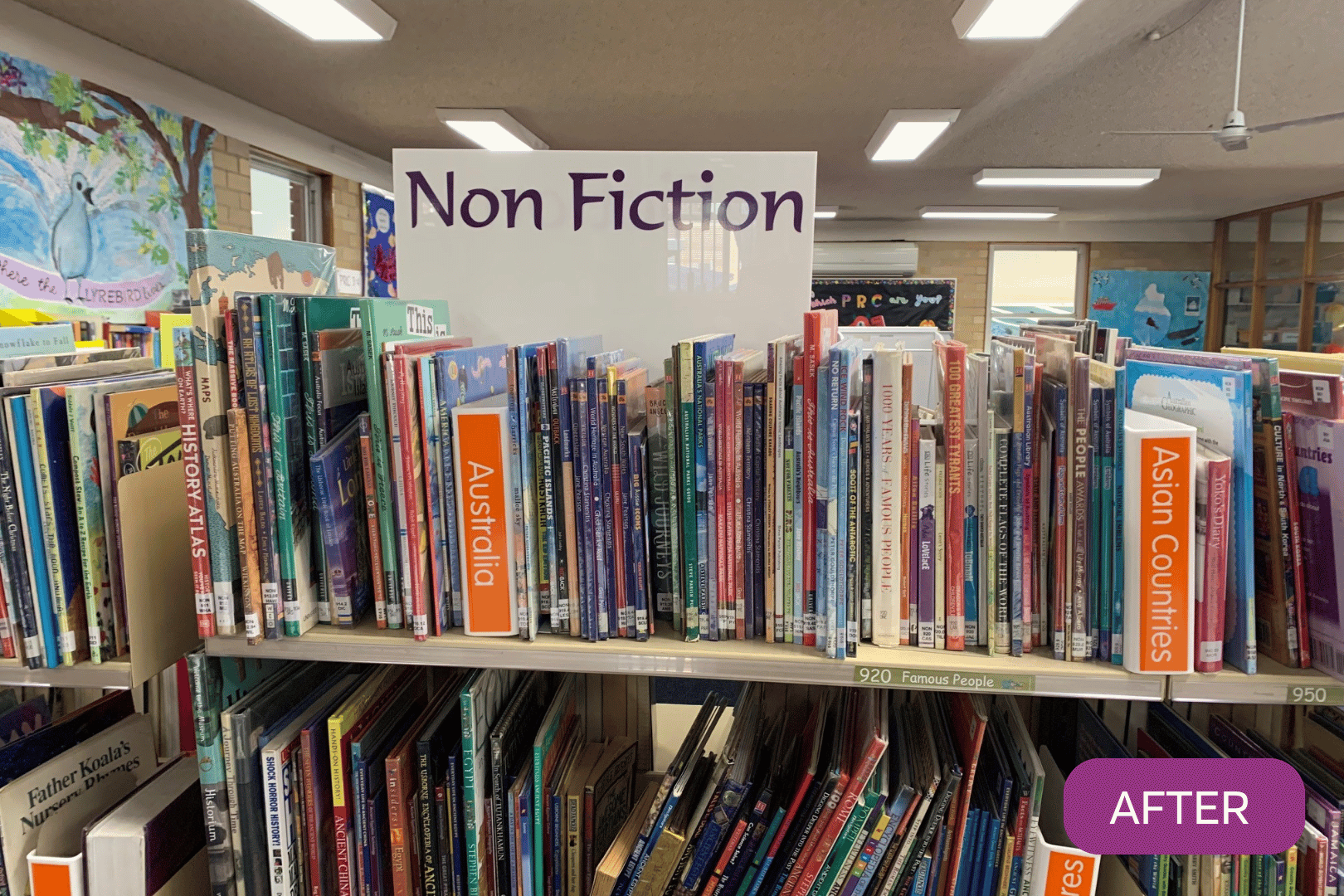 Syba Signs - Transforming libraries one wall at a time! Syba Signs - Transforming libraries one wall at a time!