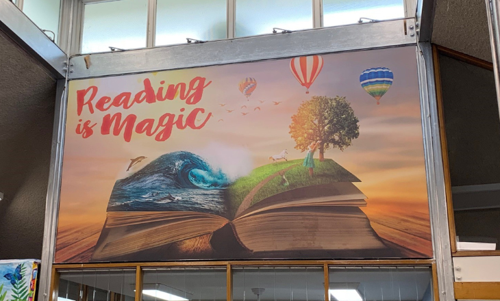 Syba Signs - Transforming libraries one wall at a time! Syba Signs - Transforming libraries one wall at a time!